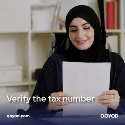 Verify the tax number in Saudi Arabia - Qoyod